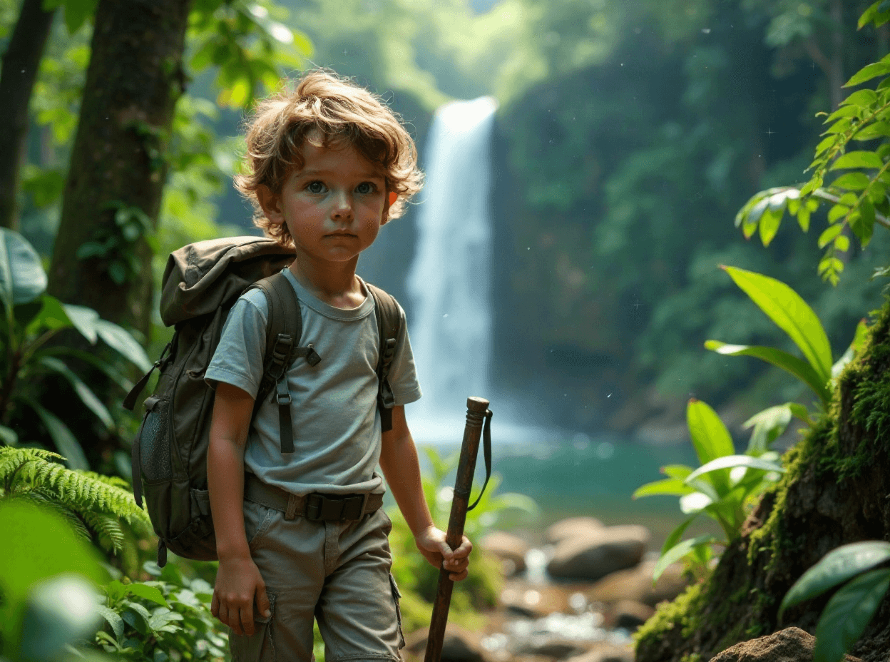 Realistic Boy Using Ai Image | Enhance AI